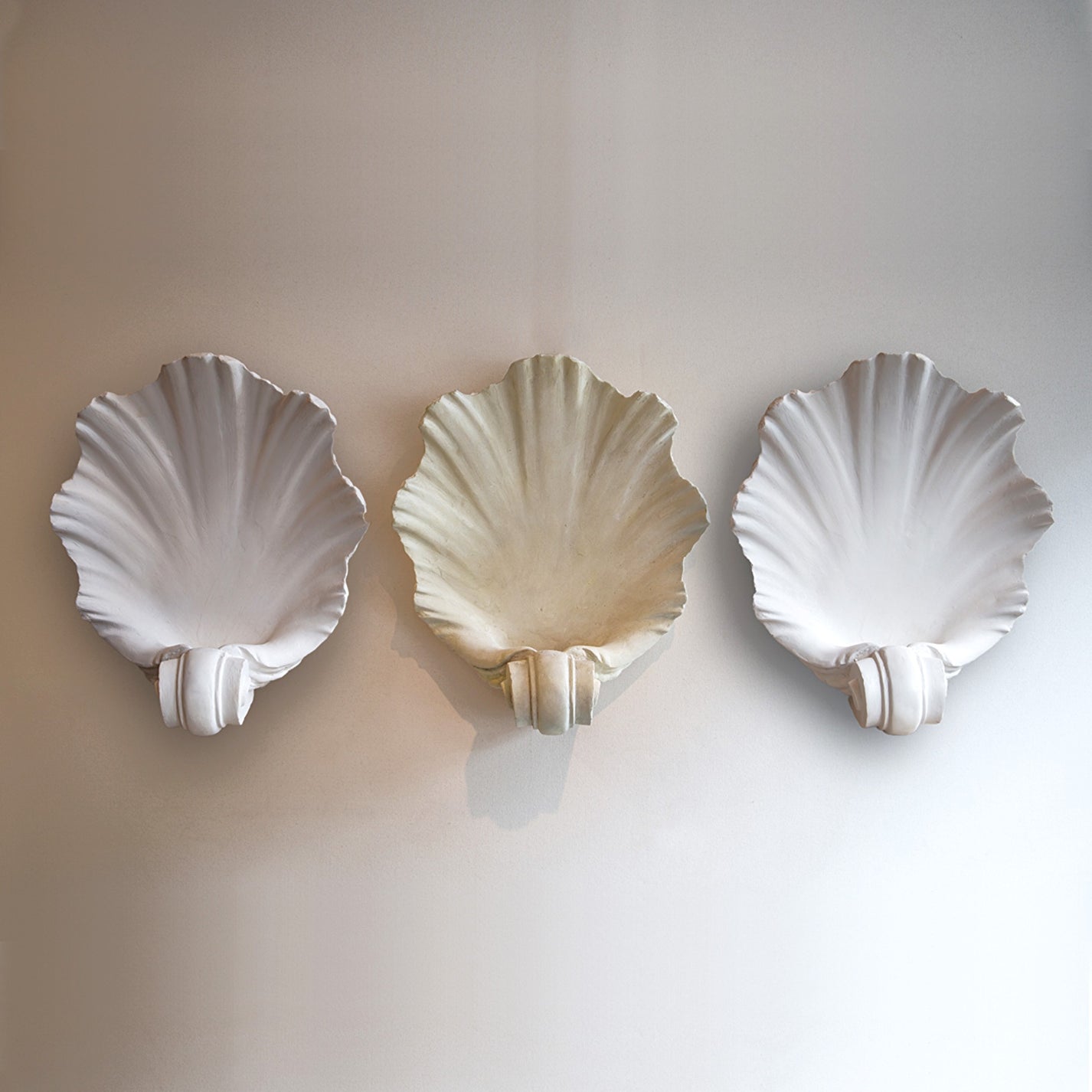 Shell Plaster Wall Light – McWhirter Antiques
